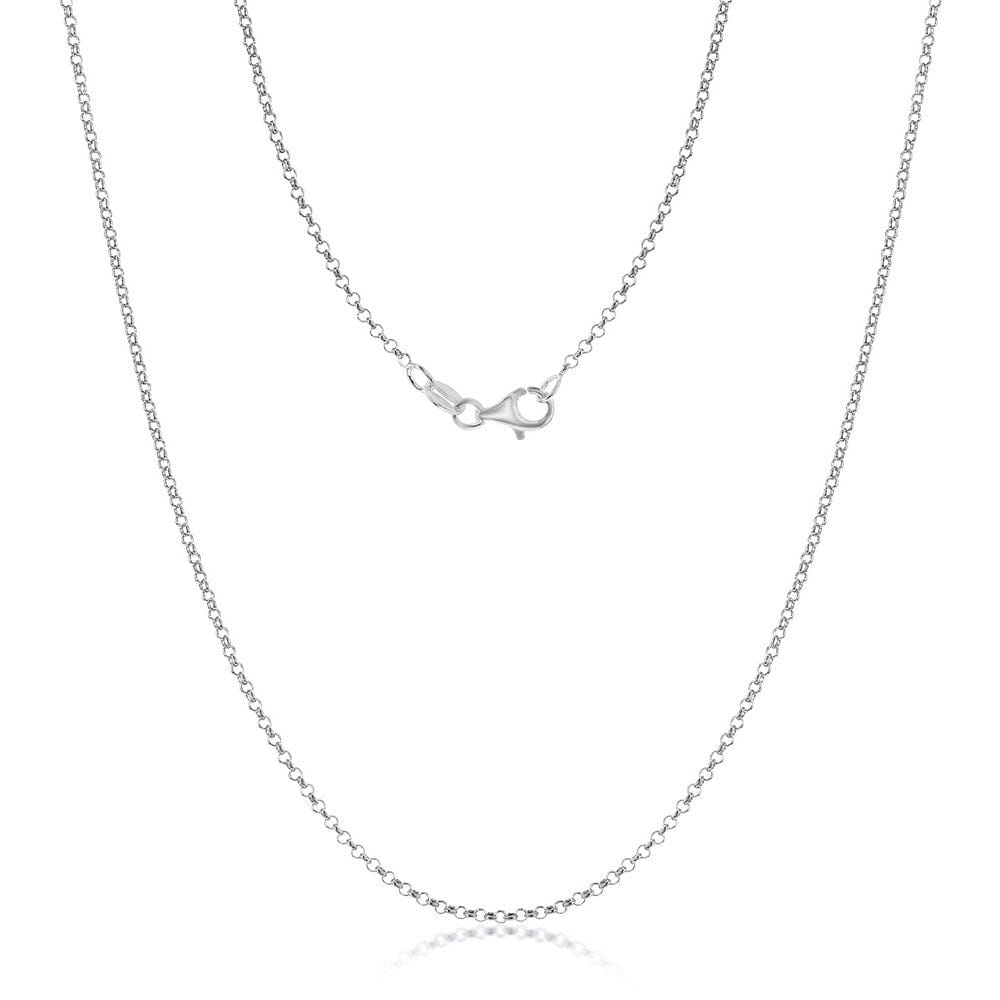 Sterling Silver Rolo Link 1.5mm 18 Inch Chain – Doerner's